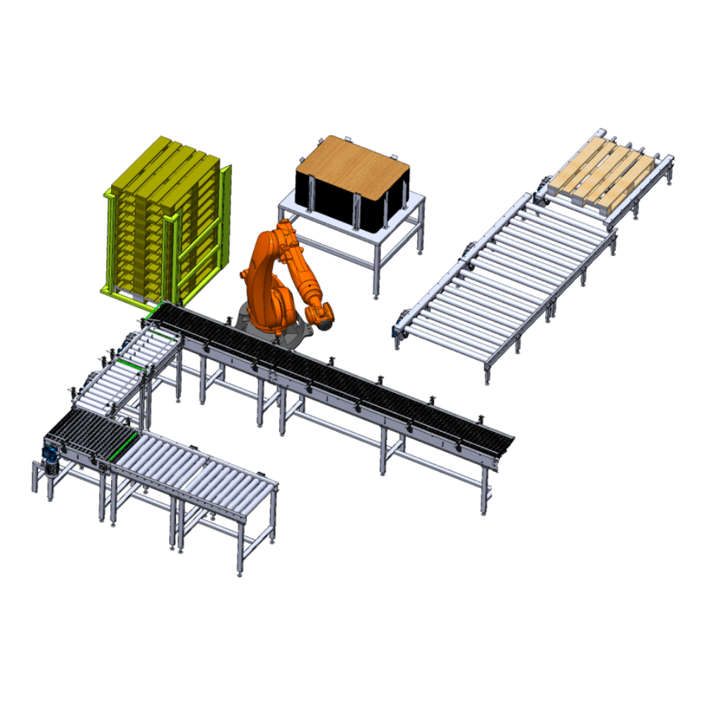 Otomatik Palet Besleme Sistemleri (Paletizer) - İmaj Makina